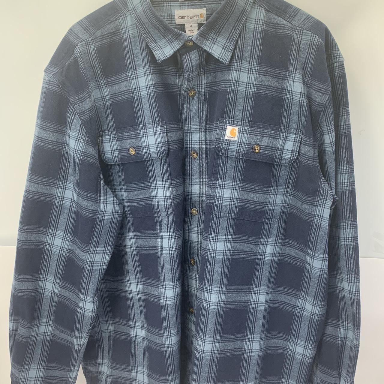 Carhartt Heavyweight Original Fit flannel Amazing... - Depop