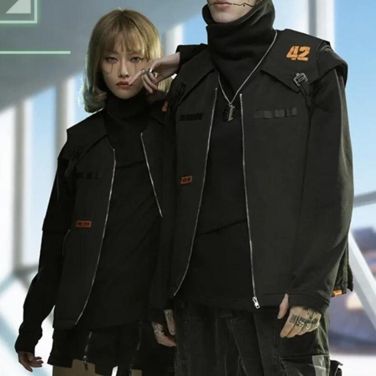 Xevil Japanese street wear Thick layered... - Depop