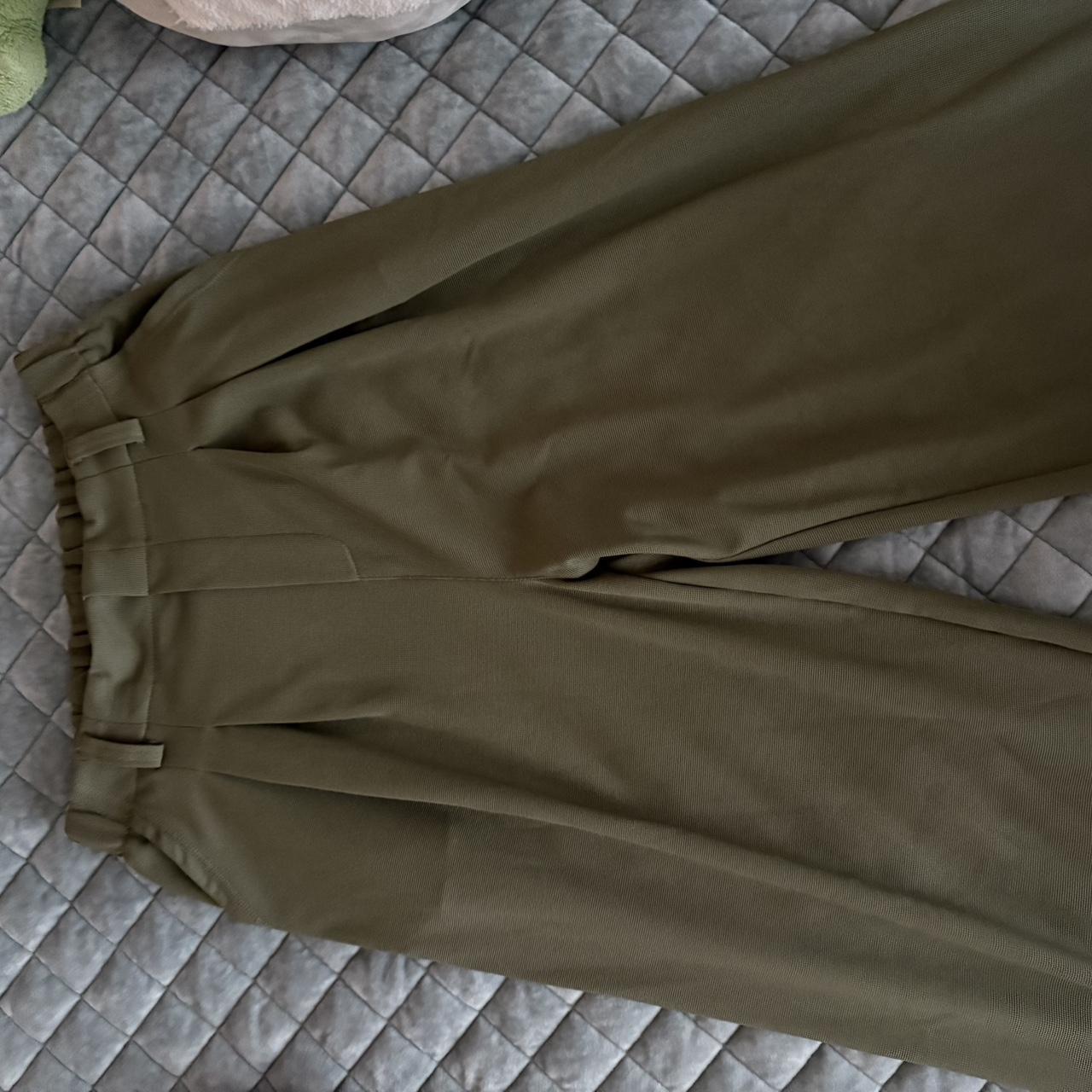 Green Halara pants that are alll over tiktok. Great... | Depop