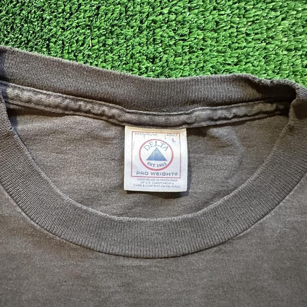 Vintage Batman Logo Promo Tee - Pin holes on front... - Depop