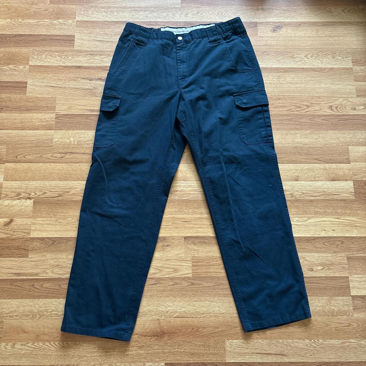 Wearguard blue cargos 38-34 #cargo #pants #bluepants... | Depop