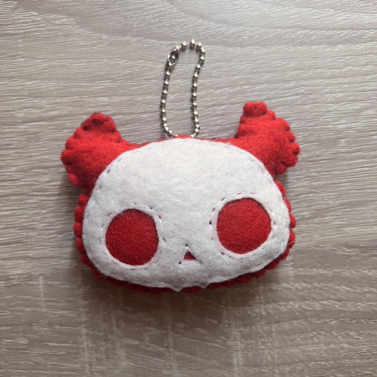Skelanimals Keychain Felt handmade one of a kind... - Depop