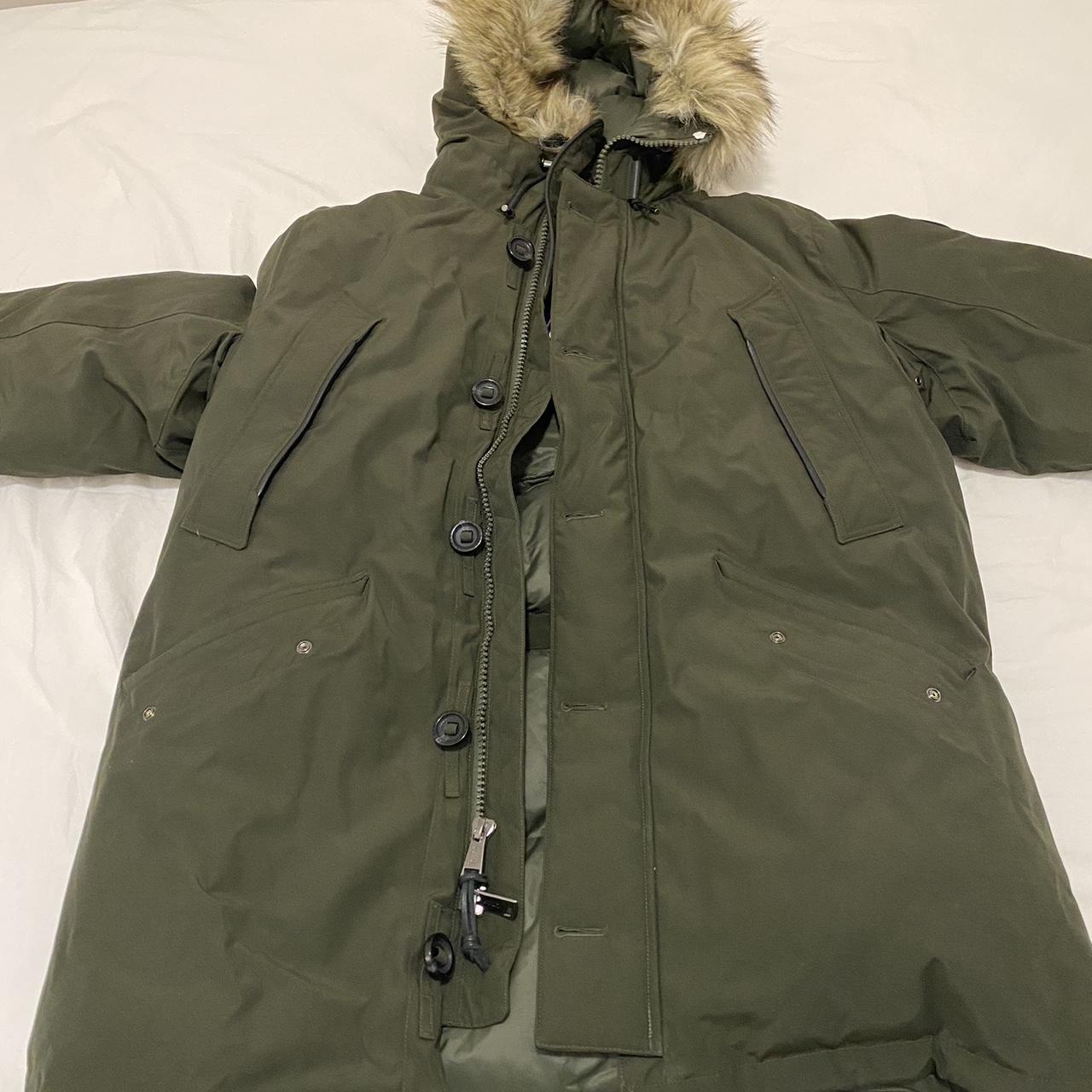NWT Polo Ralph Lauren olive green parka Original... - Depop