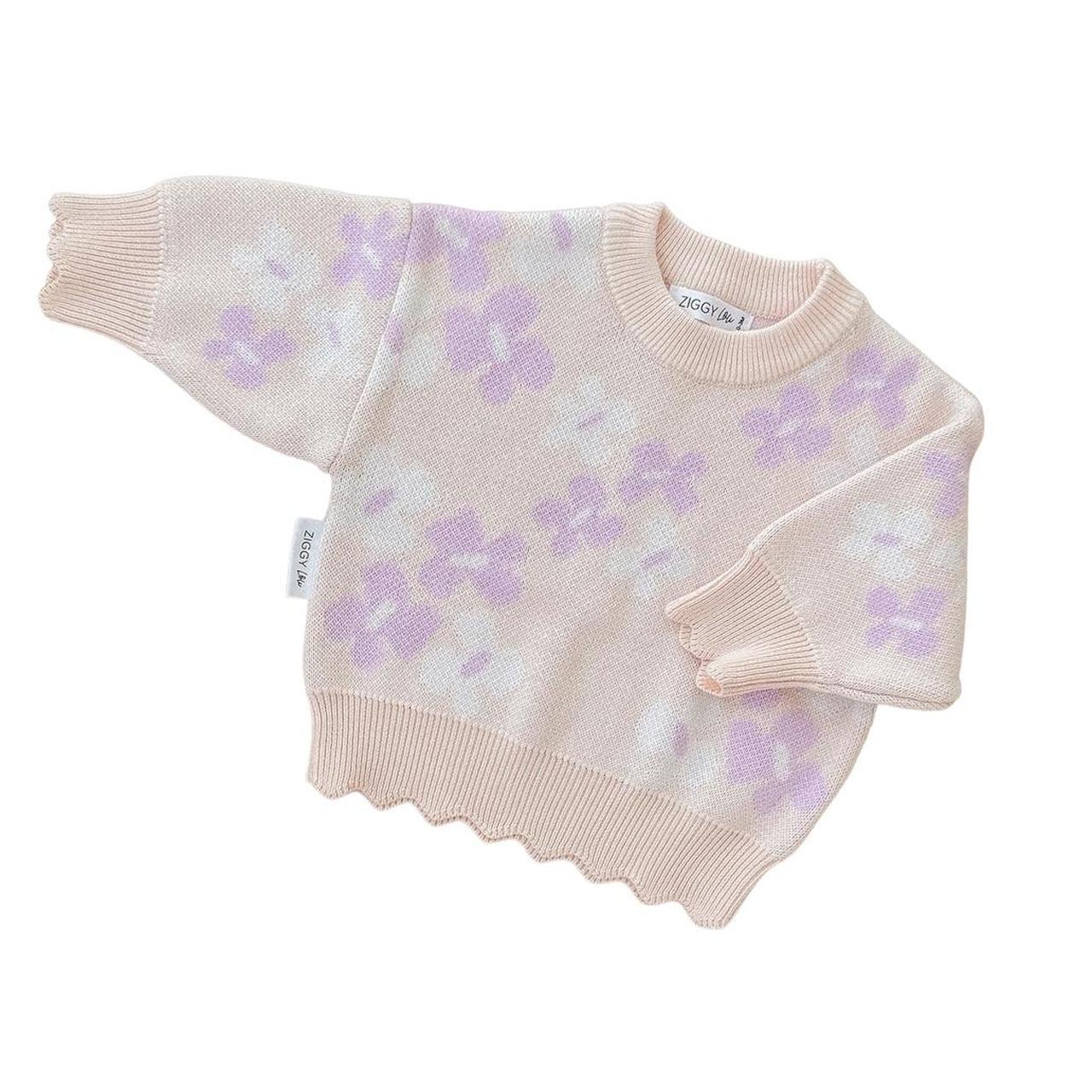 Ziggy Lou Flora Jumper EUC Size 0-3m - Depop