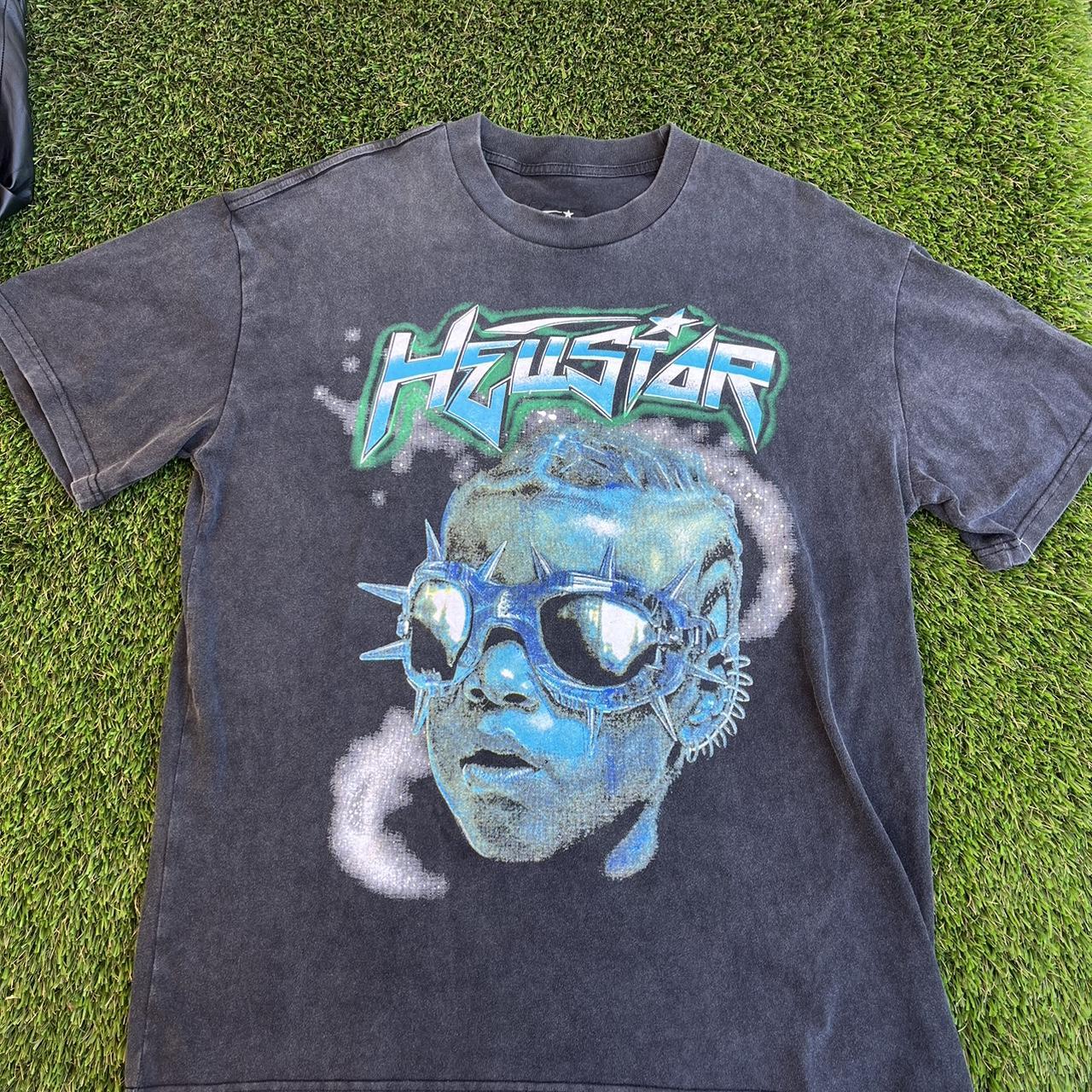 Hellstar The Future Star Tour Washed Black Houston... | Depop