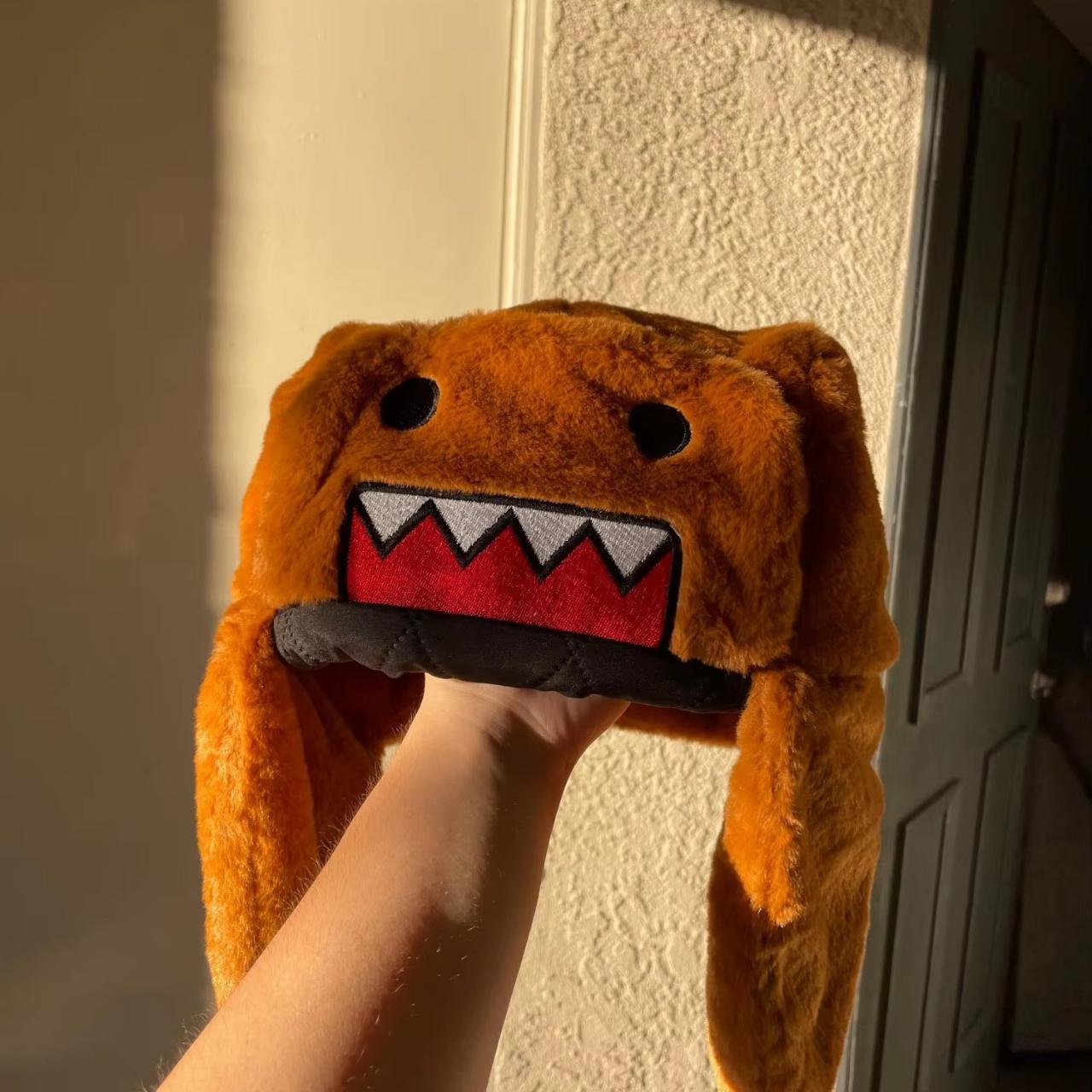 Vintage Y2K Style Brown Domo Fur Ushanka Would be a... | Depop