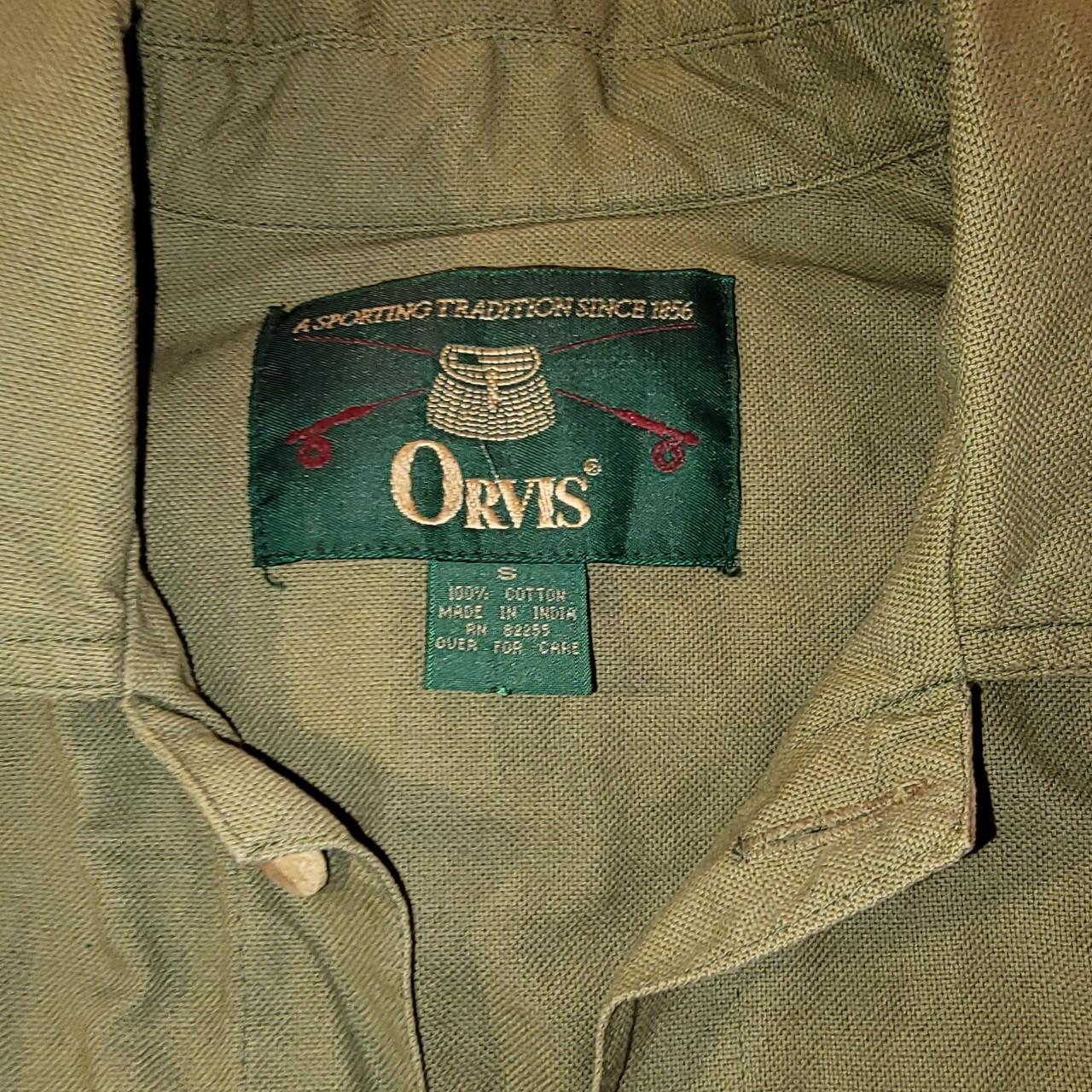 Vintage Orvis Green Travel Norfolk Safari belted... - Depop
