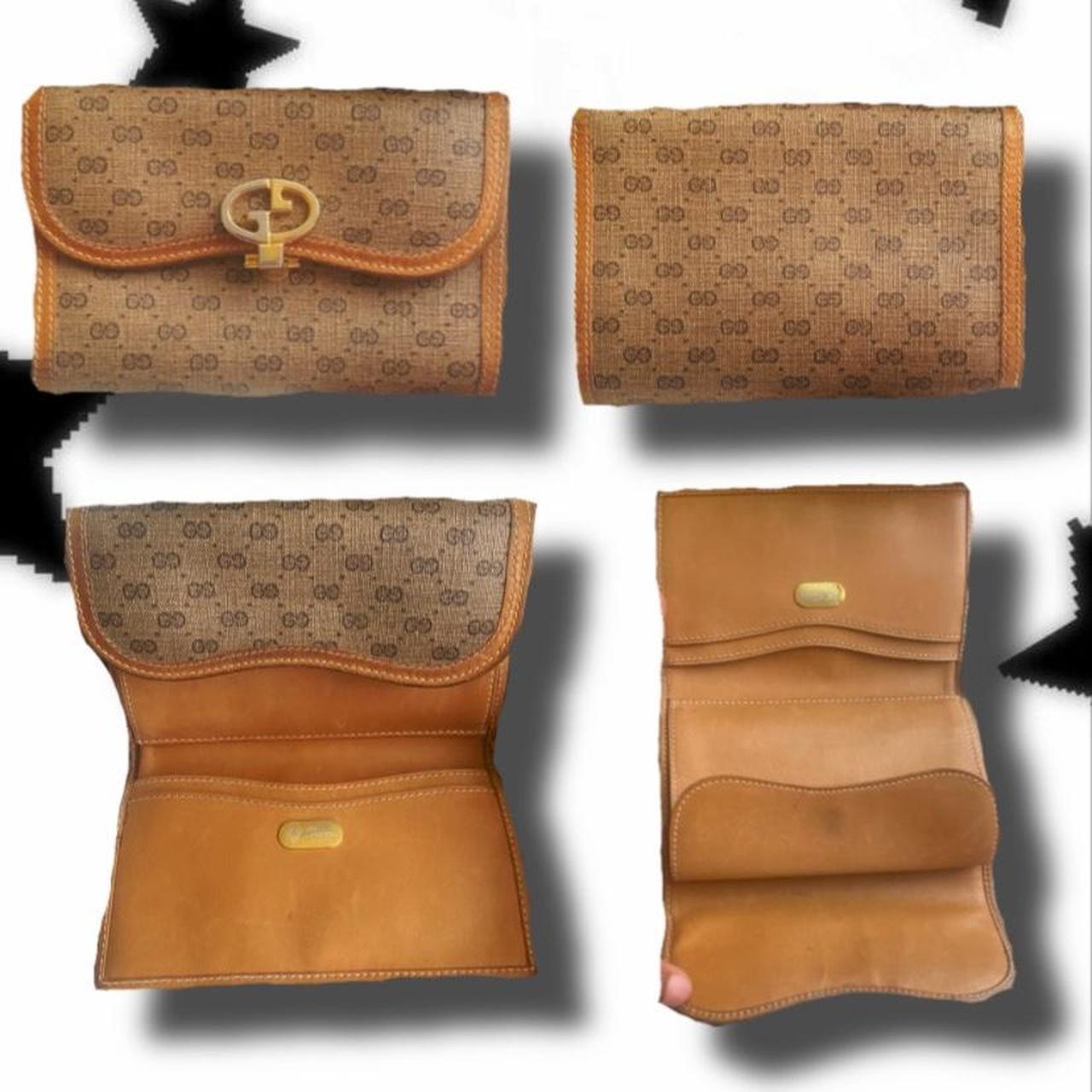 Vintage authentic Gucci GG wallet It’s in vintage... - Depop