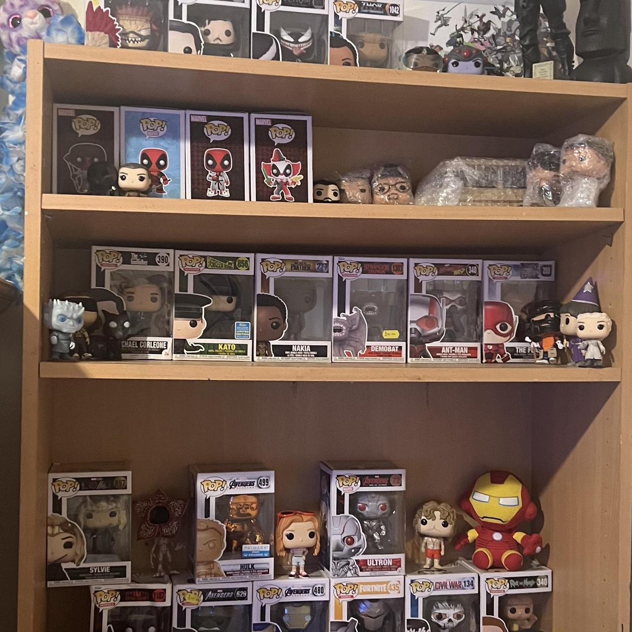 200+ funko pop Collection £12 for one unless... - Depop