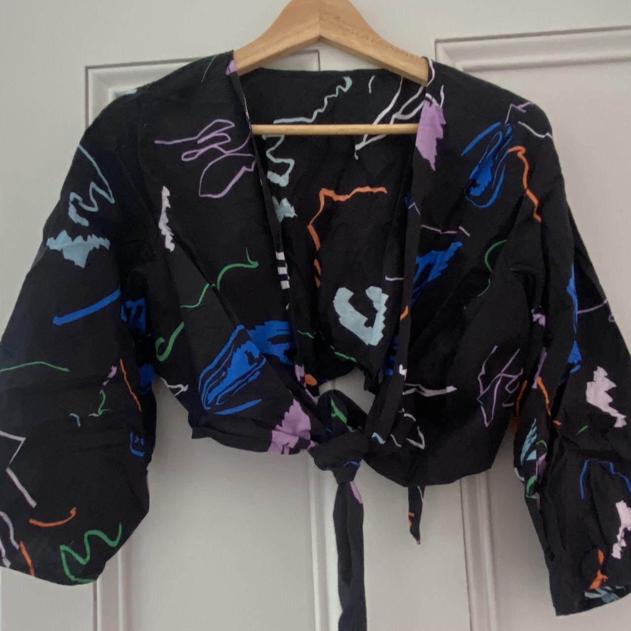 Gorman top cross over style - Depop