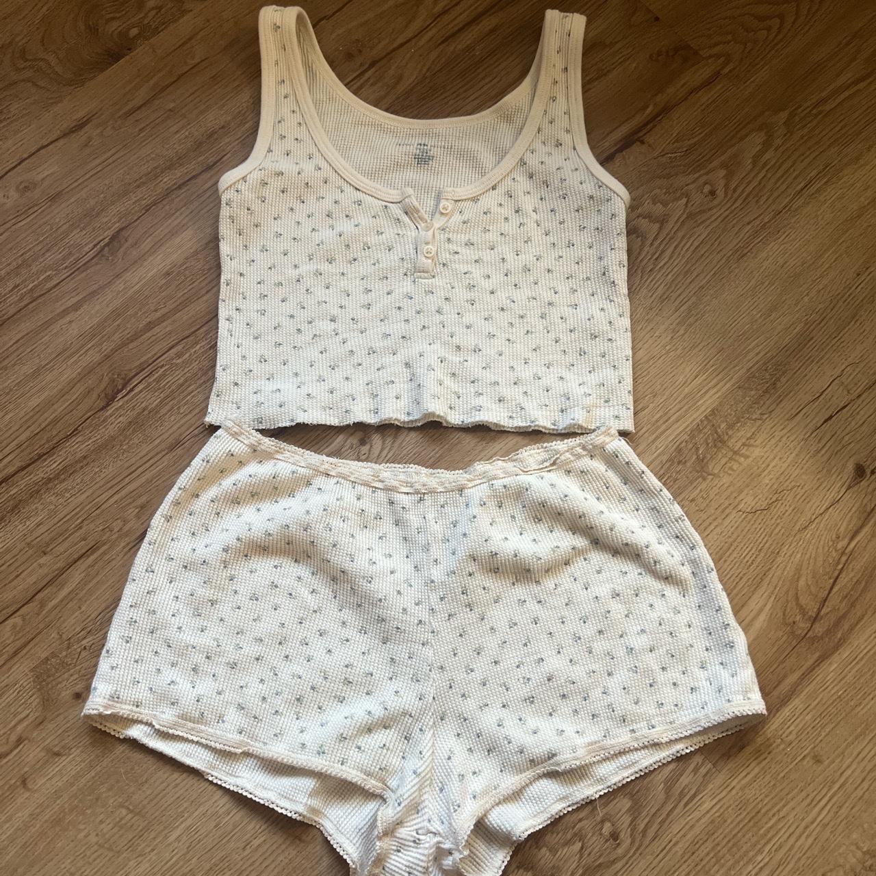 Brandy Melville pj set. Only worn one time to try... - Depop