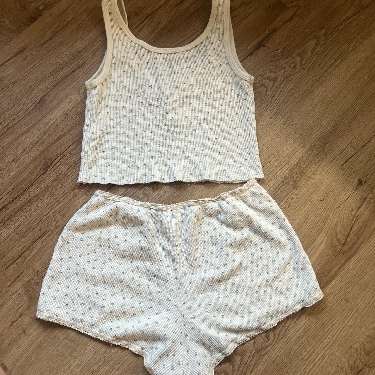 Brandy Melville pj set. Only worn one time to try... - Depop
