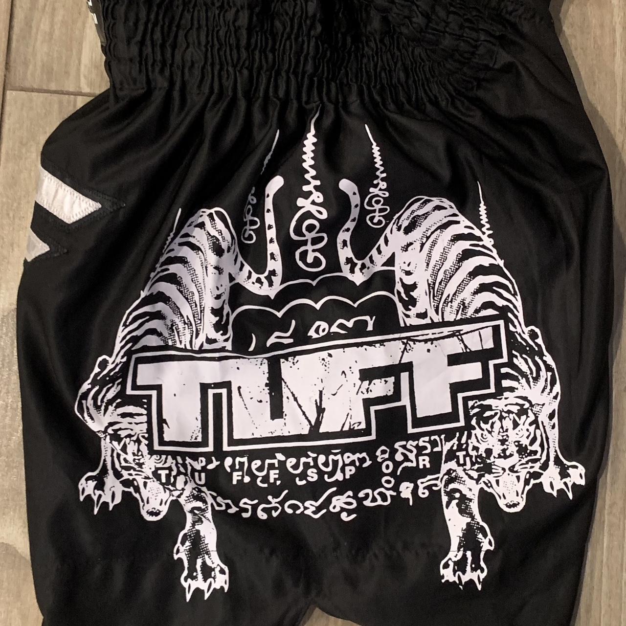 Tuff Boxing Shorts Size 4L Waist: 16 (up to... - Depop