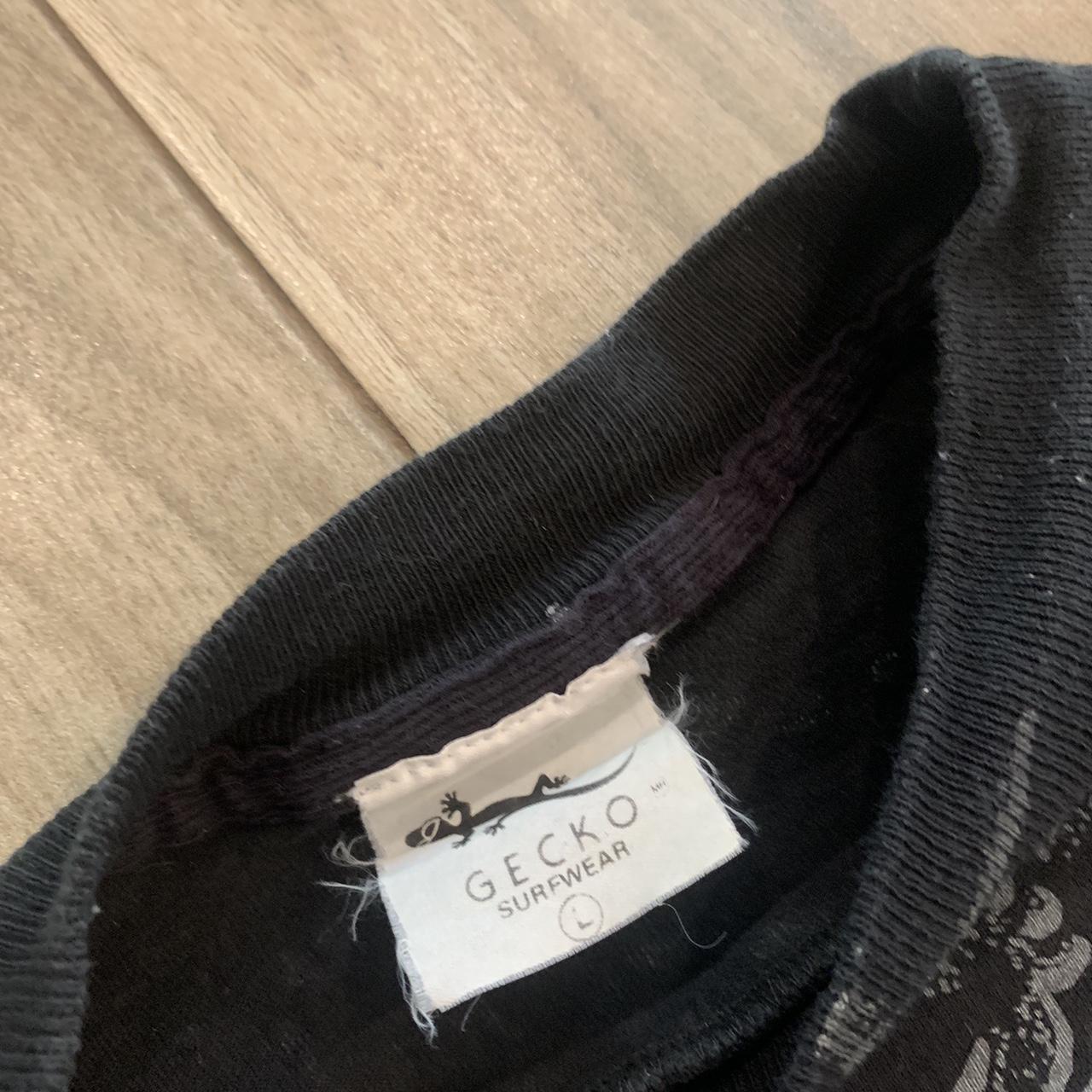 Vintage Gecko Surfwear Cancun, Mexico T Shirt Size... - Depop