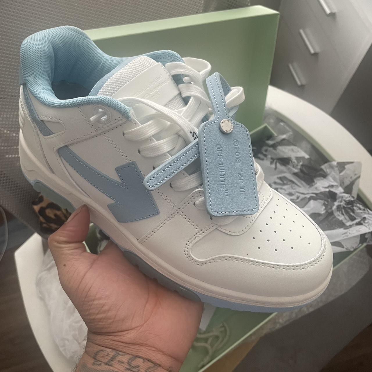 Off white trainer size 40 7 us buy through depop - Depop