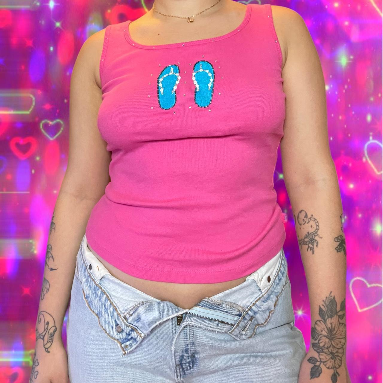 Limited too tank top Fits like small Keep in mind... - Depop