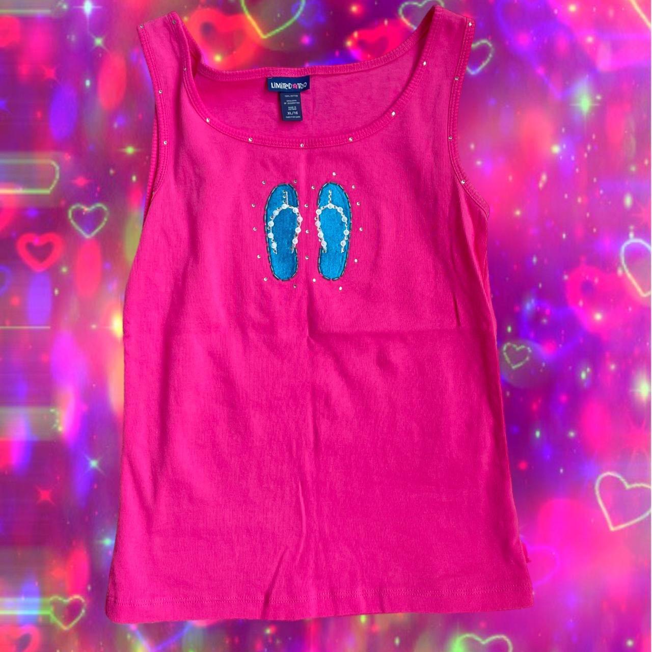 Limited too tank top Fits like small Keep in mind... - Depop