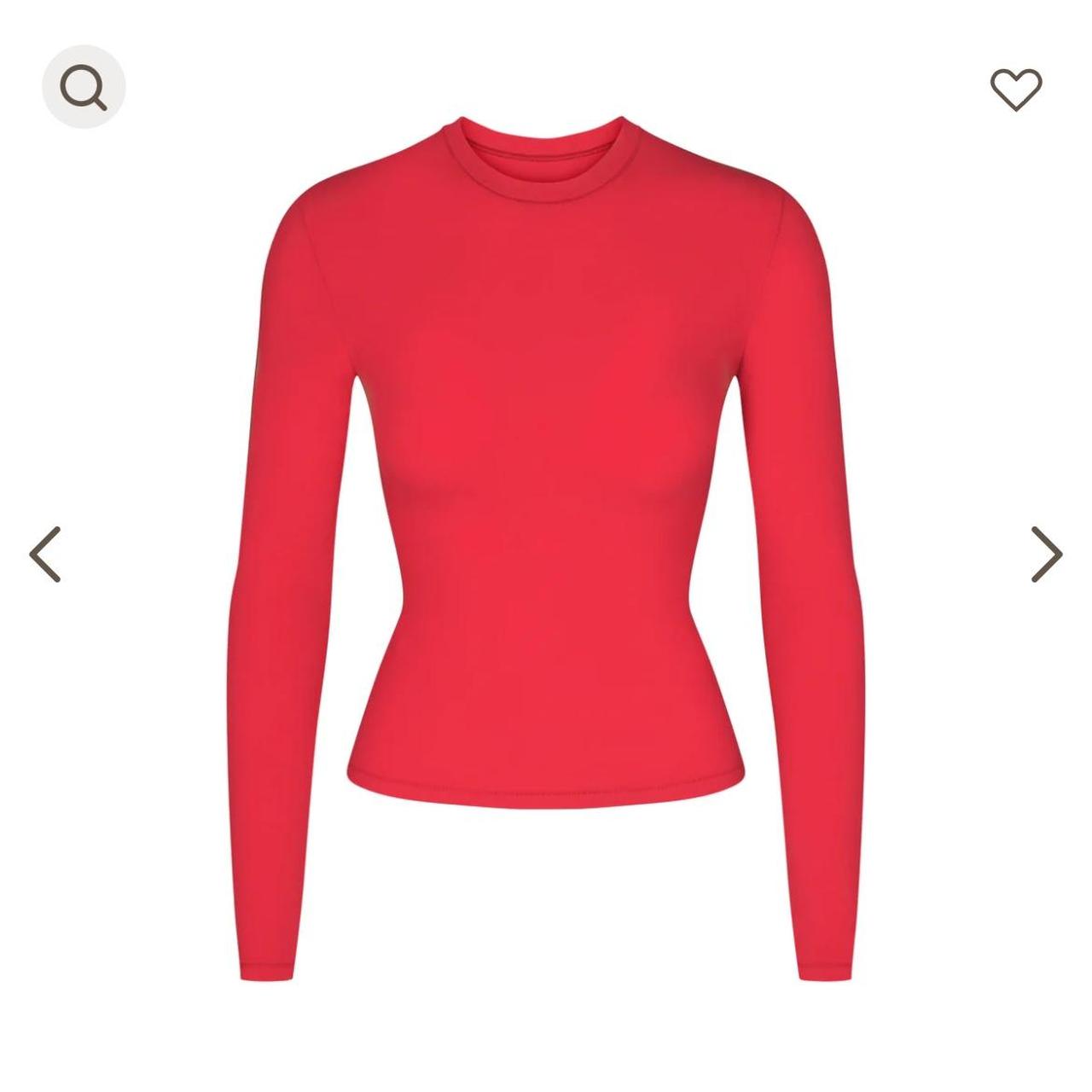 SKIMS limited edition color cotton jersey (not see... - Depop