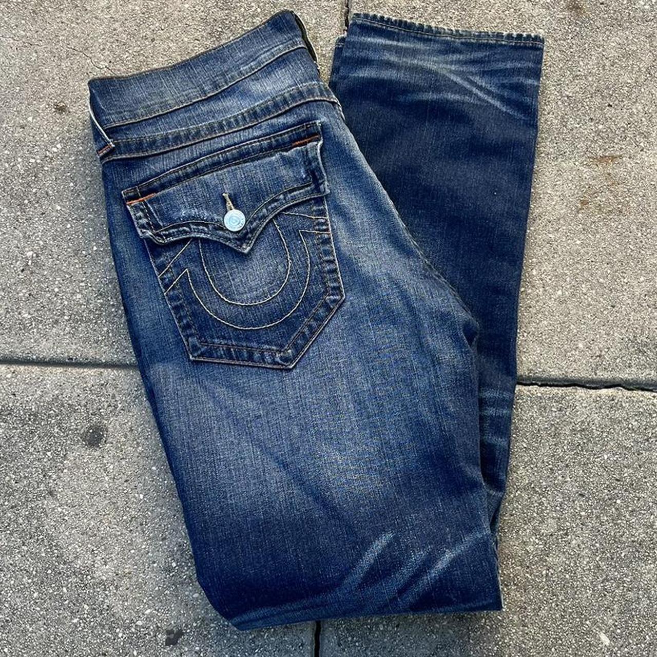 34” True Religion jeans #truereligion #jeans - Depop