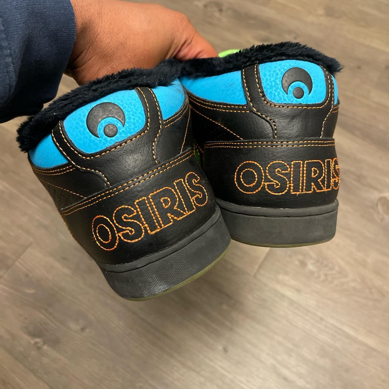 Y2K Osiris South Bronx Multicolor Skate Shoes Size... - Depop