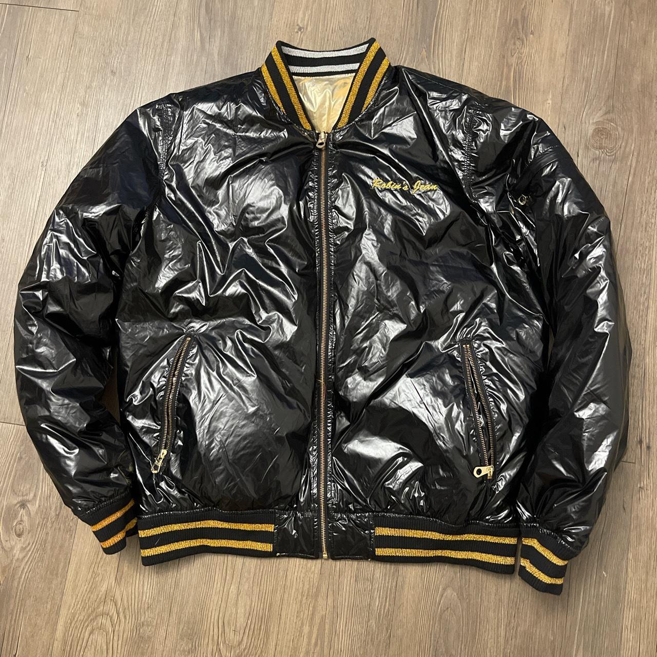 Robins Jeans Reversible Puffer Jacket Size... - Depop