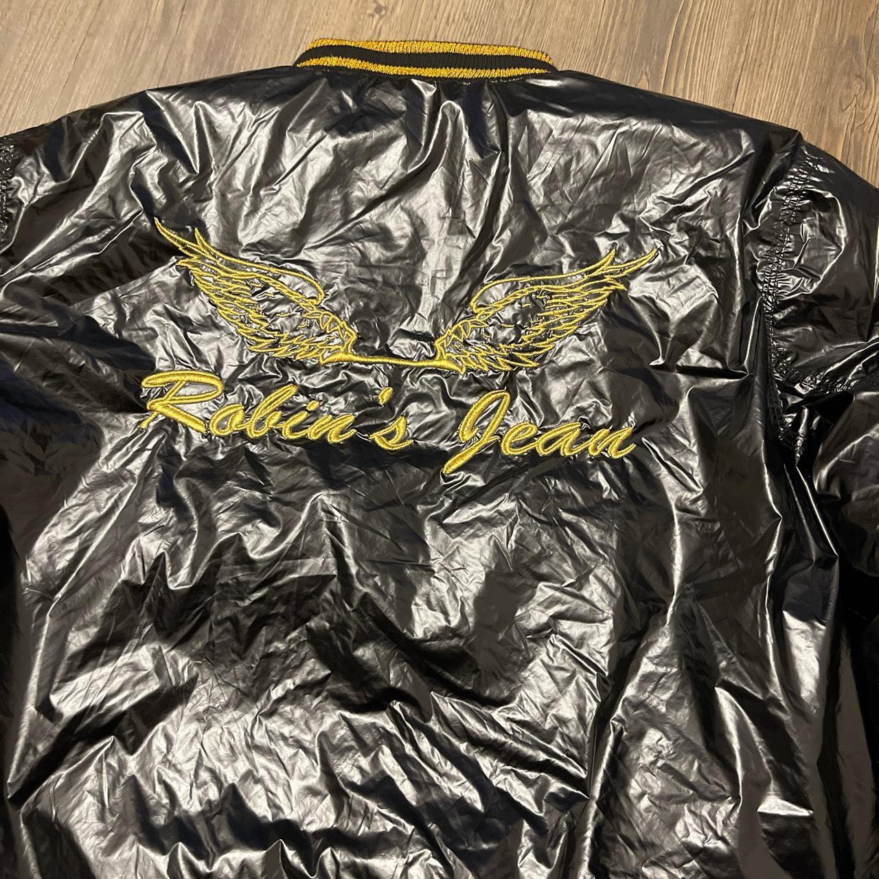 Robins Jeans Reversible Puffer Jacket Size... - Depop