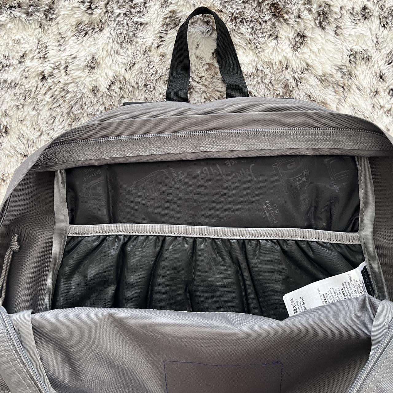Grey Jansport Backpack -no flaws -never used... - Depop
