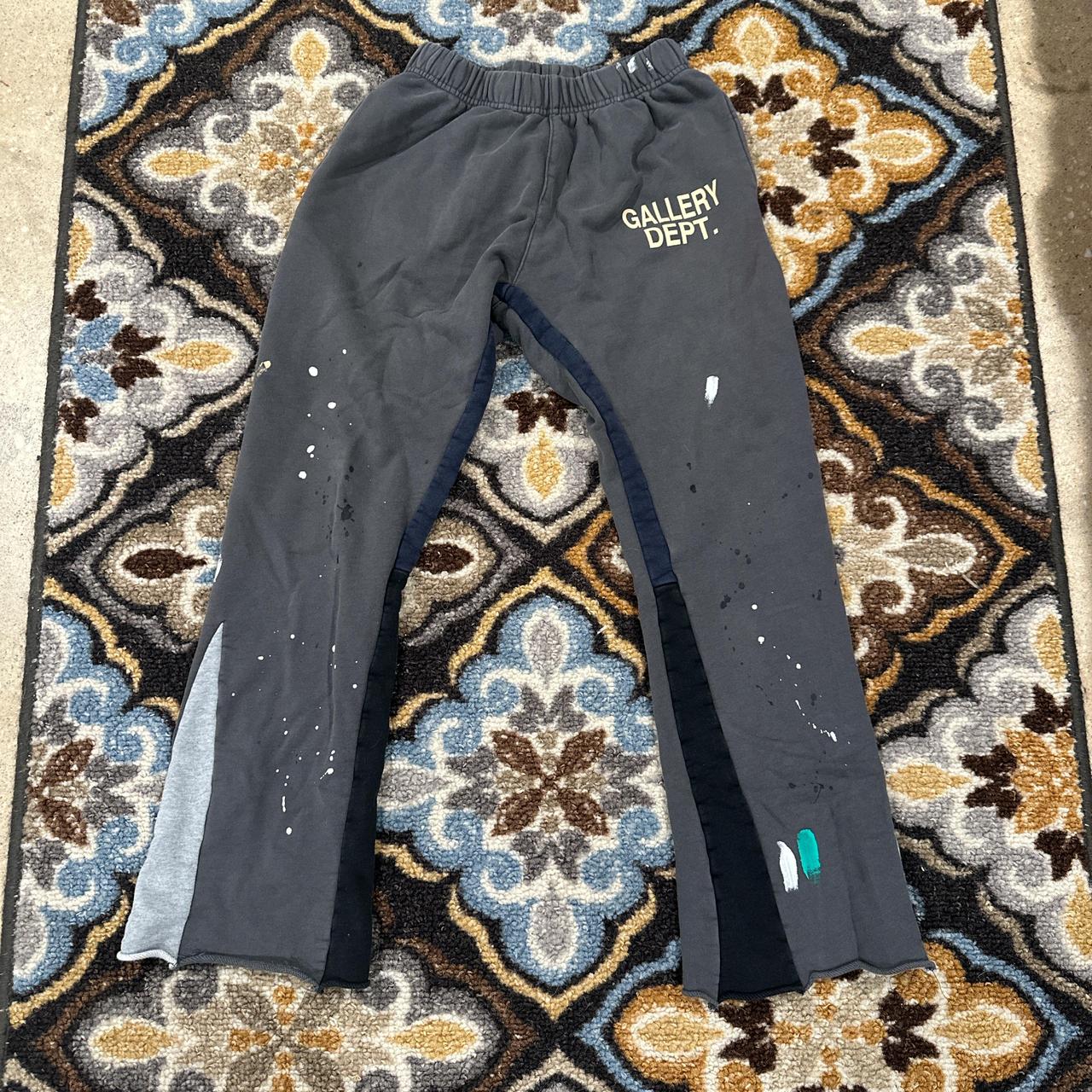 Gallery Dept flared sweats Condition 9/10 Gently used - Depop