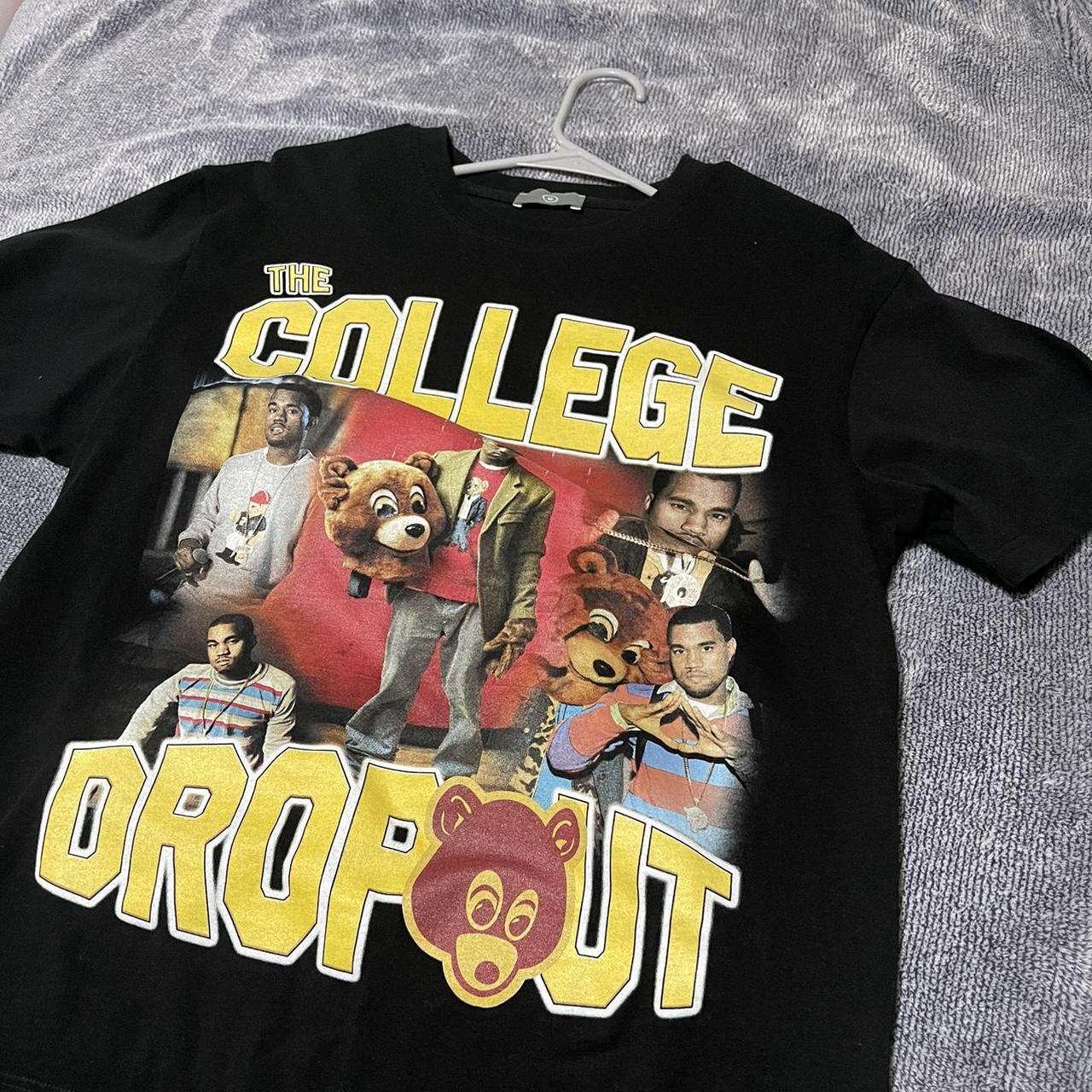 Kanye west college drop out shirt size medium - Depop