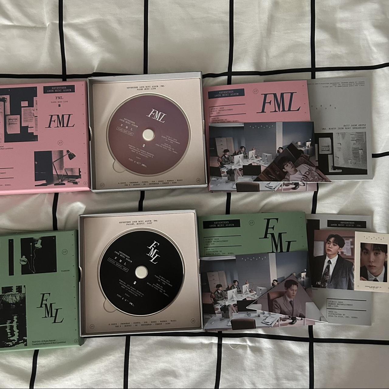 seventeen fml album bundle can sell separately for... - Depop