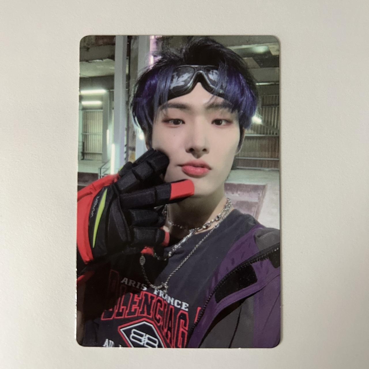 ateez mingi photocard has some flaws but other than... - Depop