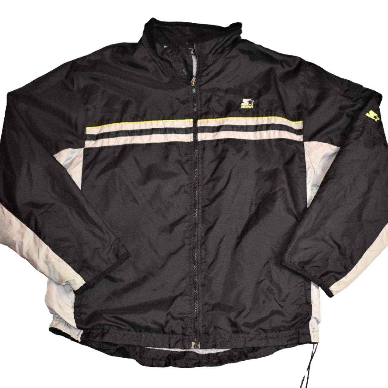 Starter Black & Yellow Retro Light Jacket This... - Depop