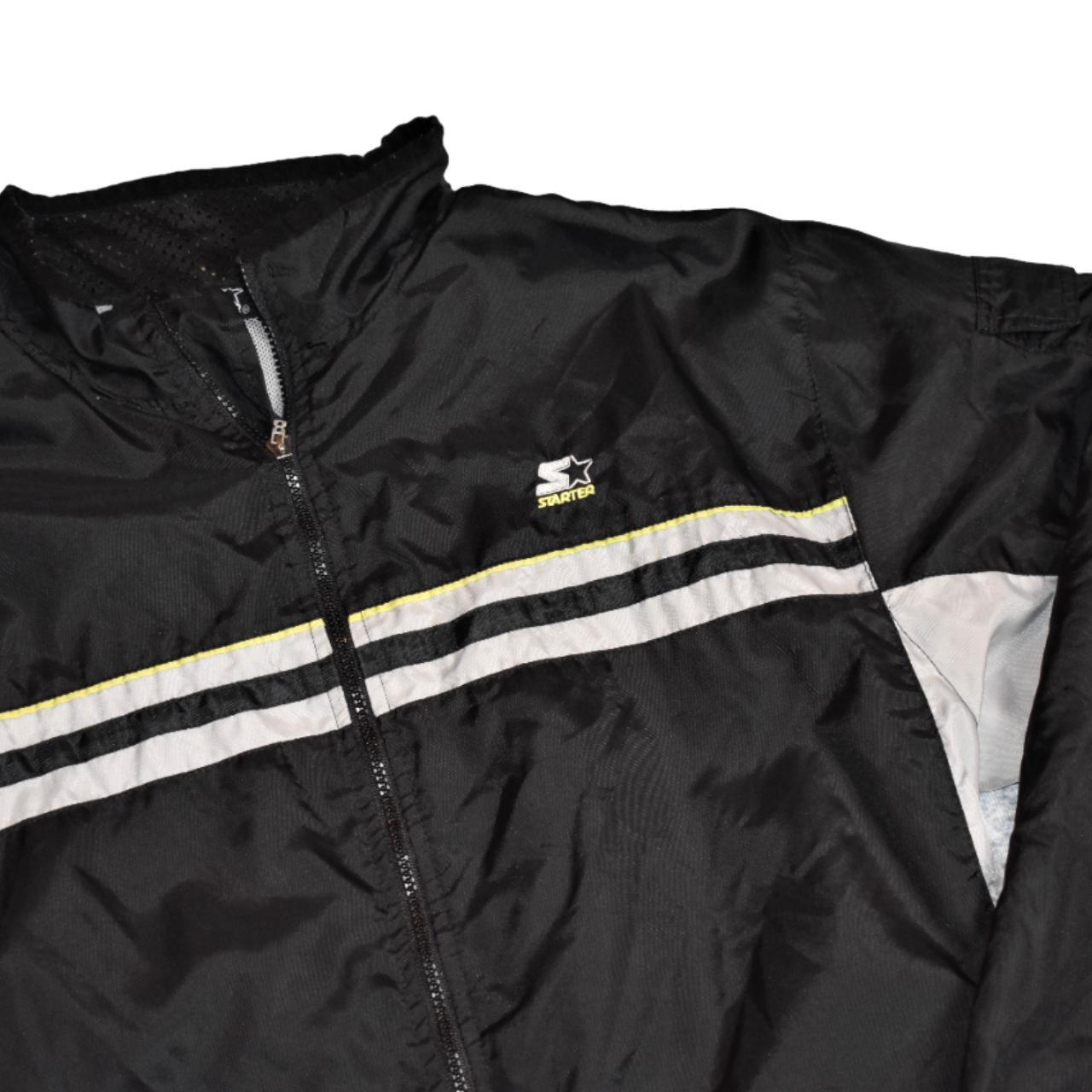 Starter Black & Yellow Retro Light Jacket This... - Depop
