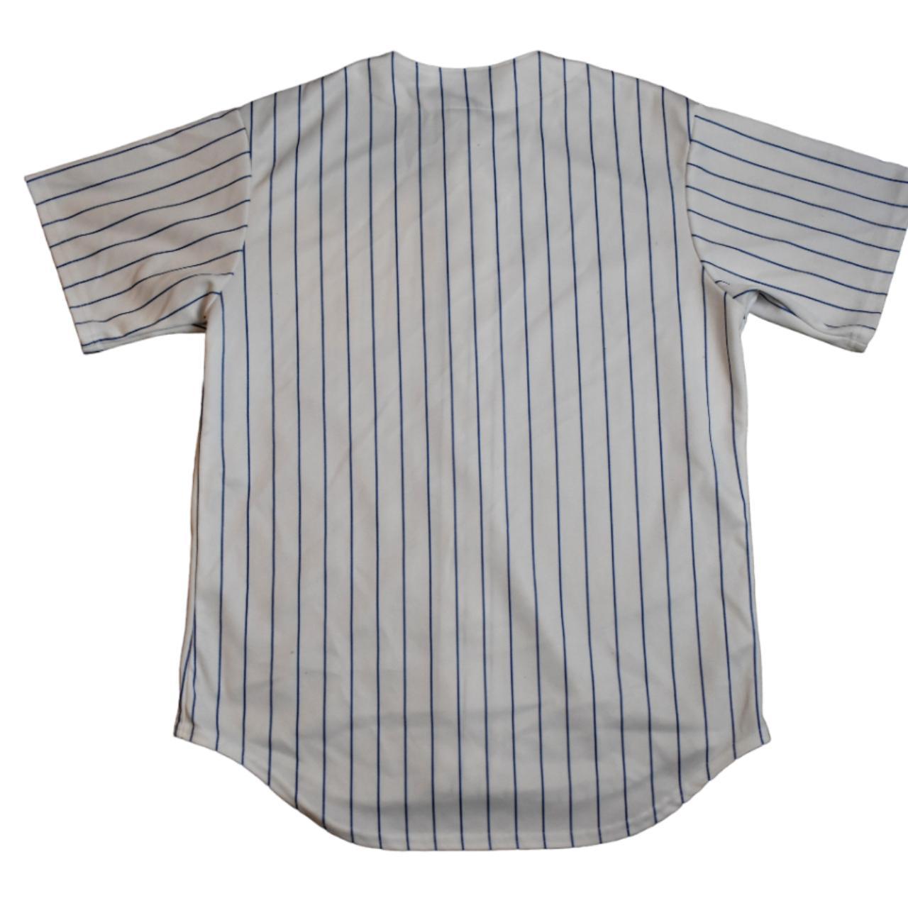 Chicago Cubs Majestic Pinstripes Jersey This jersey... - Depop