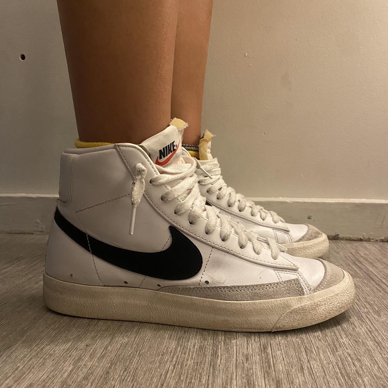 Women’s 8.5 Nike Blazers. Scuffed up but not too... - Depop