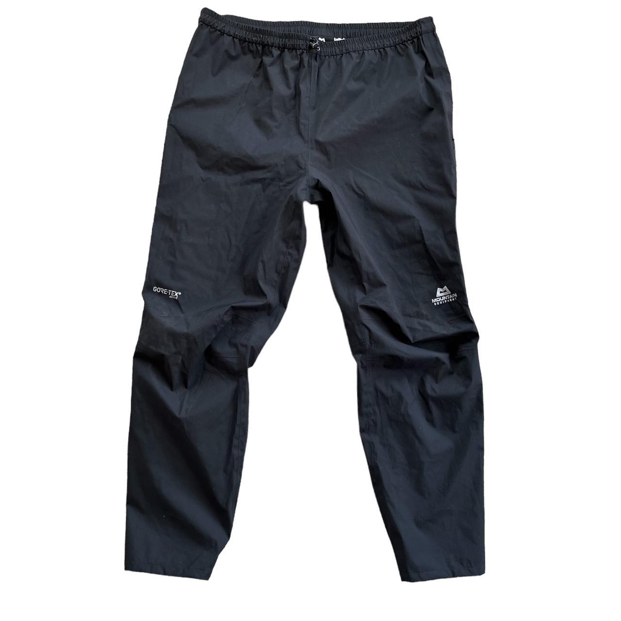 Men’s Mountain equipment black gore tex trousers... - Depop