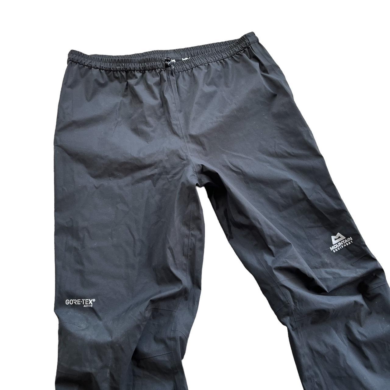 Men’s Mountain equipment black gore tex trousers... - Depop