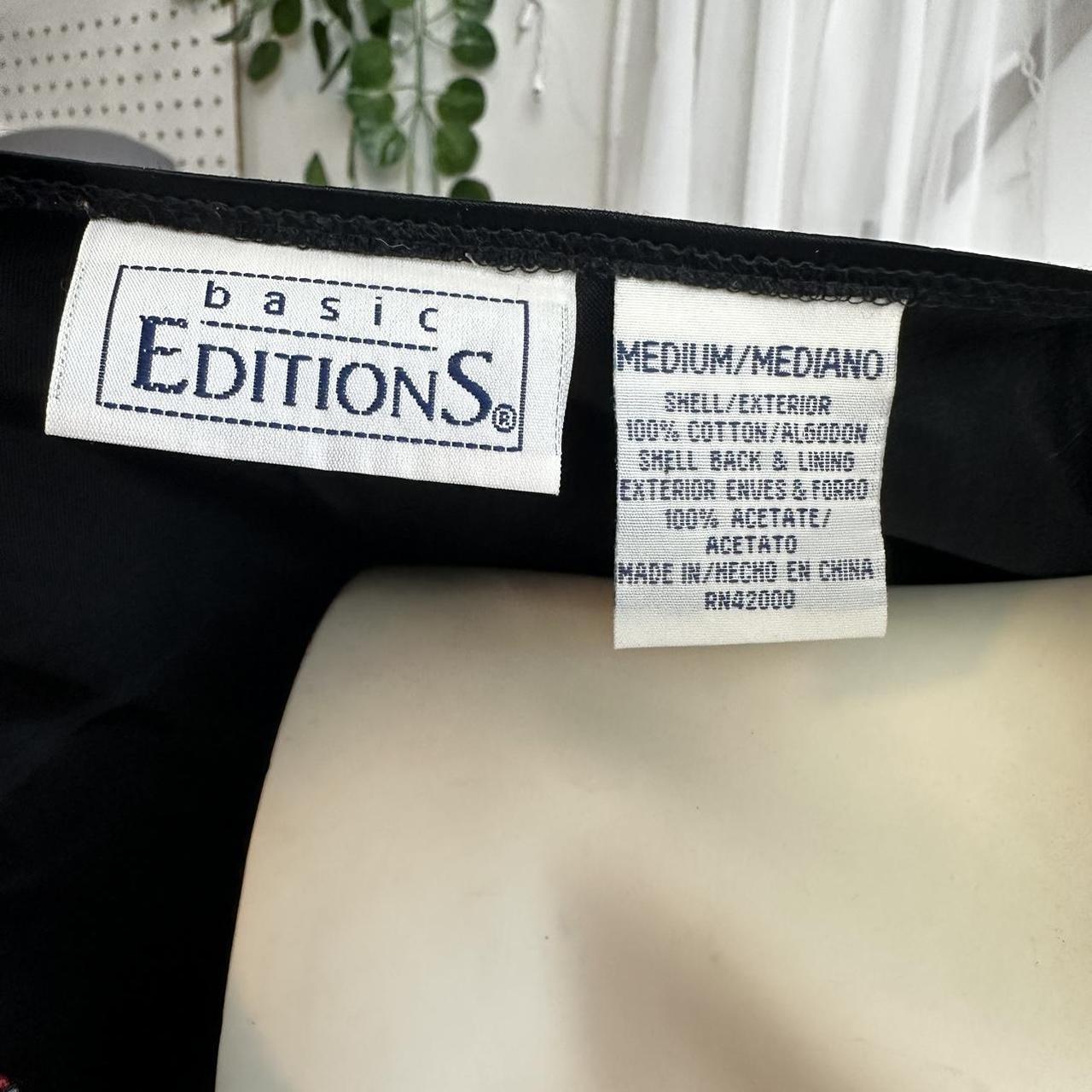 Vintage 90s 1990 Basic Editions Funky Kitsch Button... - Depop