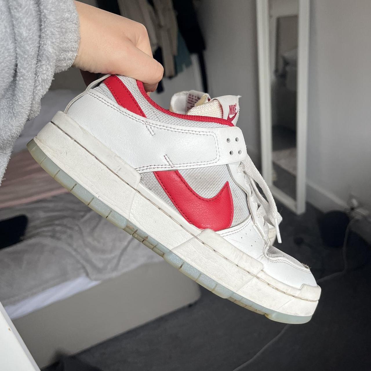 Nike Women's Red Trainers | Depop