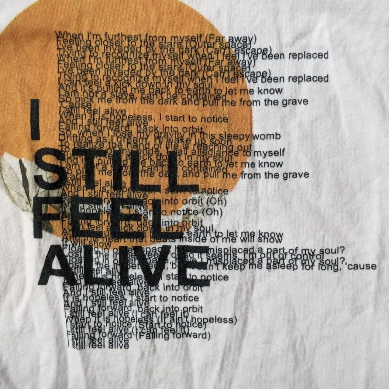 HALF ALIVE merch T- shirt! Its light pink with the... - Depop