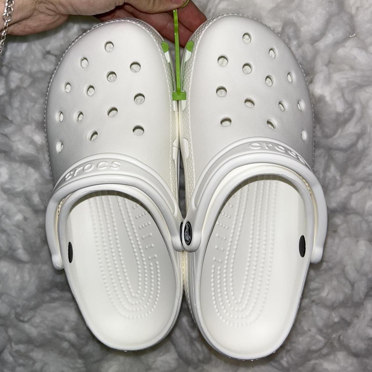 White Classic Clog Crocs 🤍🤍 Brand New In Box 📦... - Depop