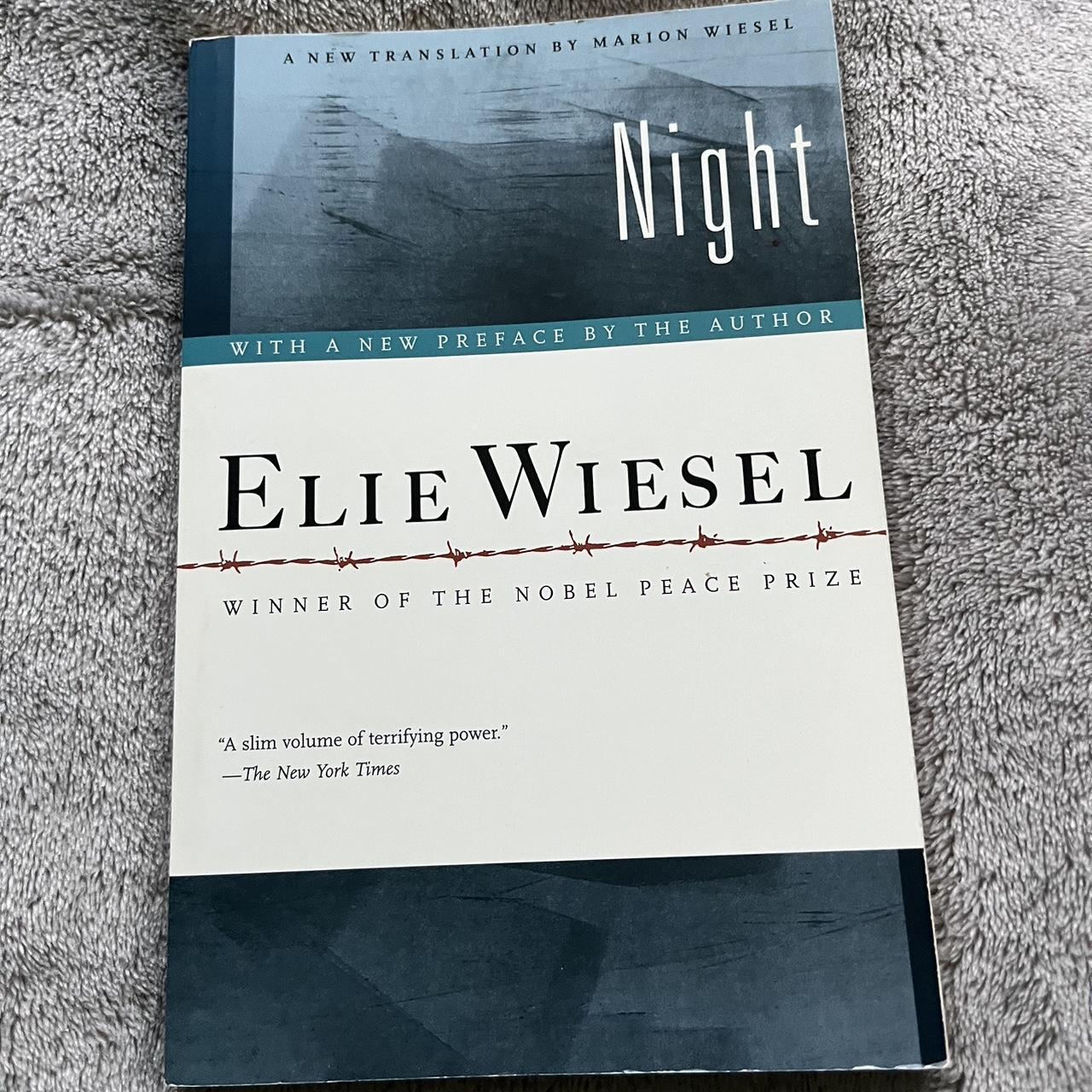 Night by Elie Wiesel Tells the story of a boy who... - Depop