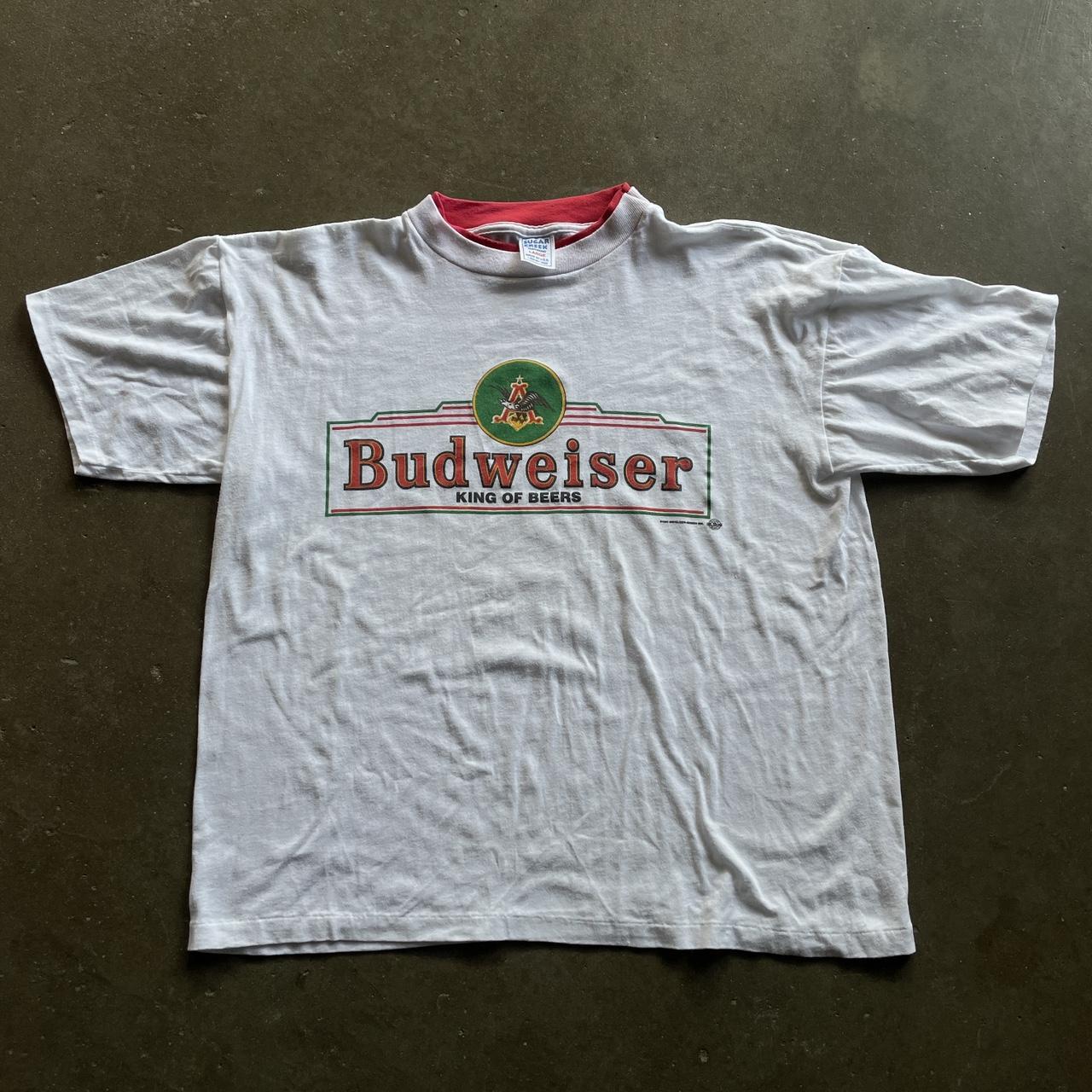90s Budweiser King of Beers Shirt #90s #Budweiser... | Depop