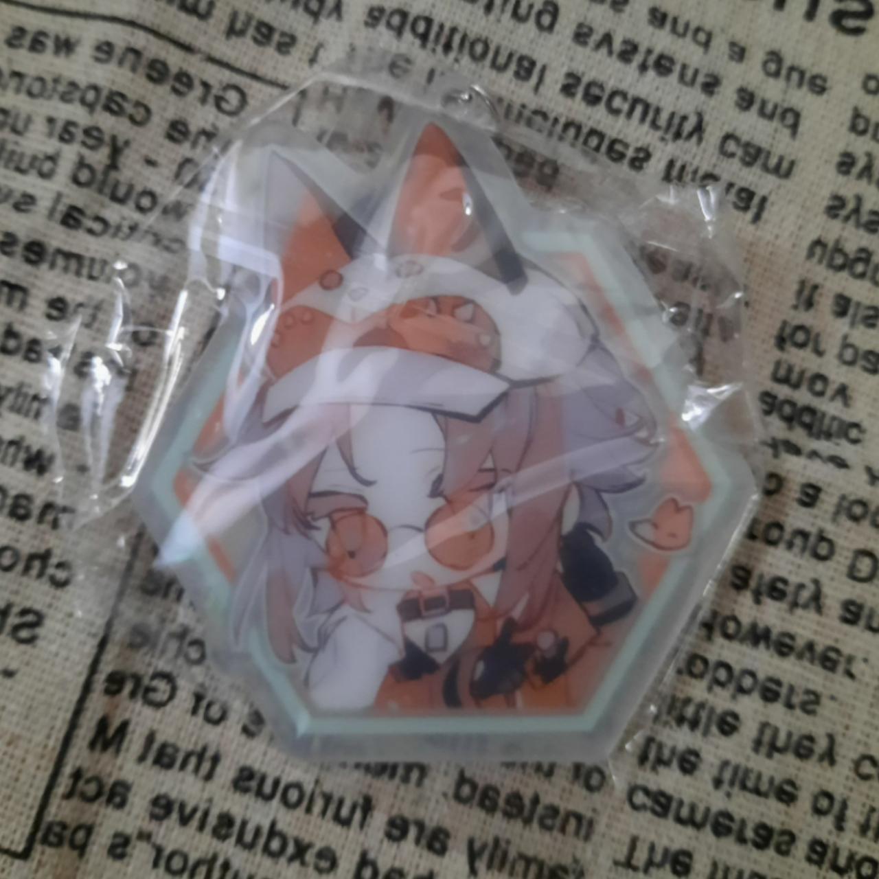 nijisanji en mysta rias keychain new doujinshi... - Depop