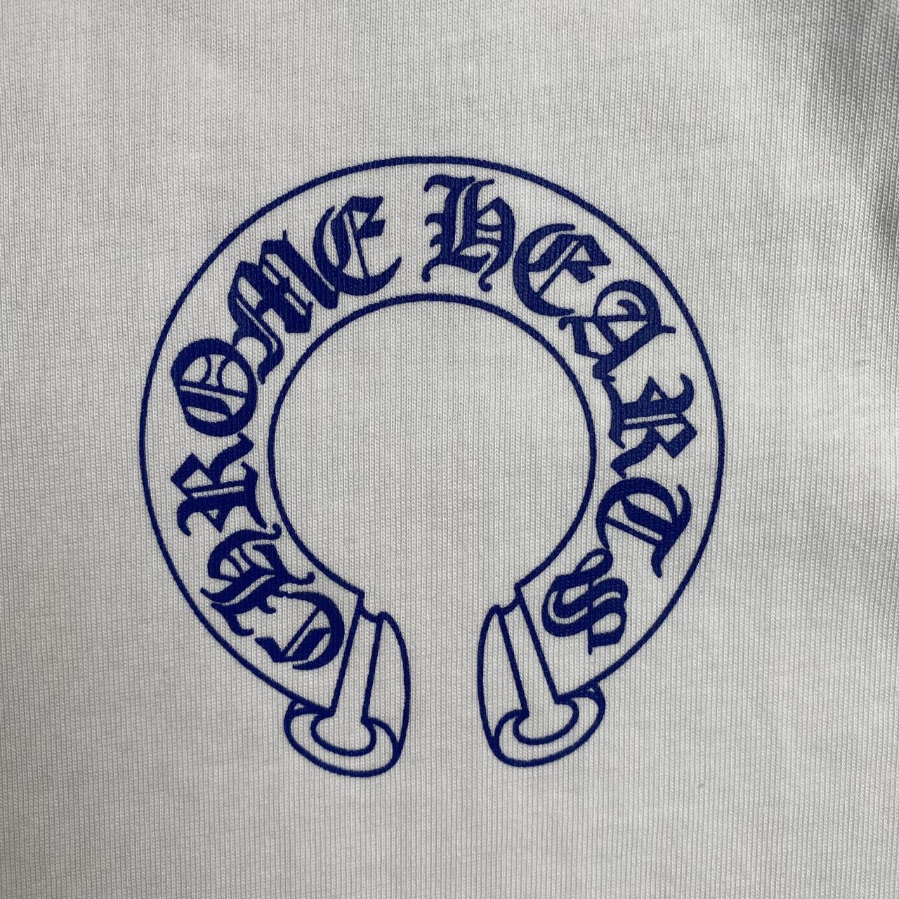 Chrome Hearts Logo Long Sleeve... - Depop