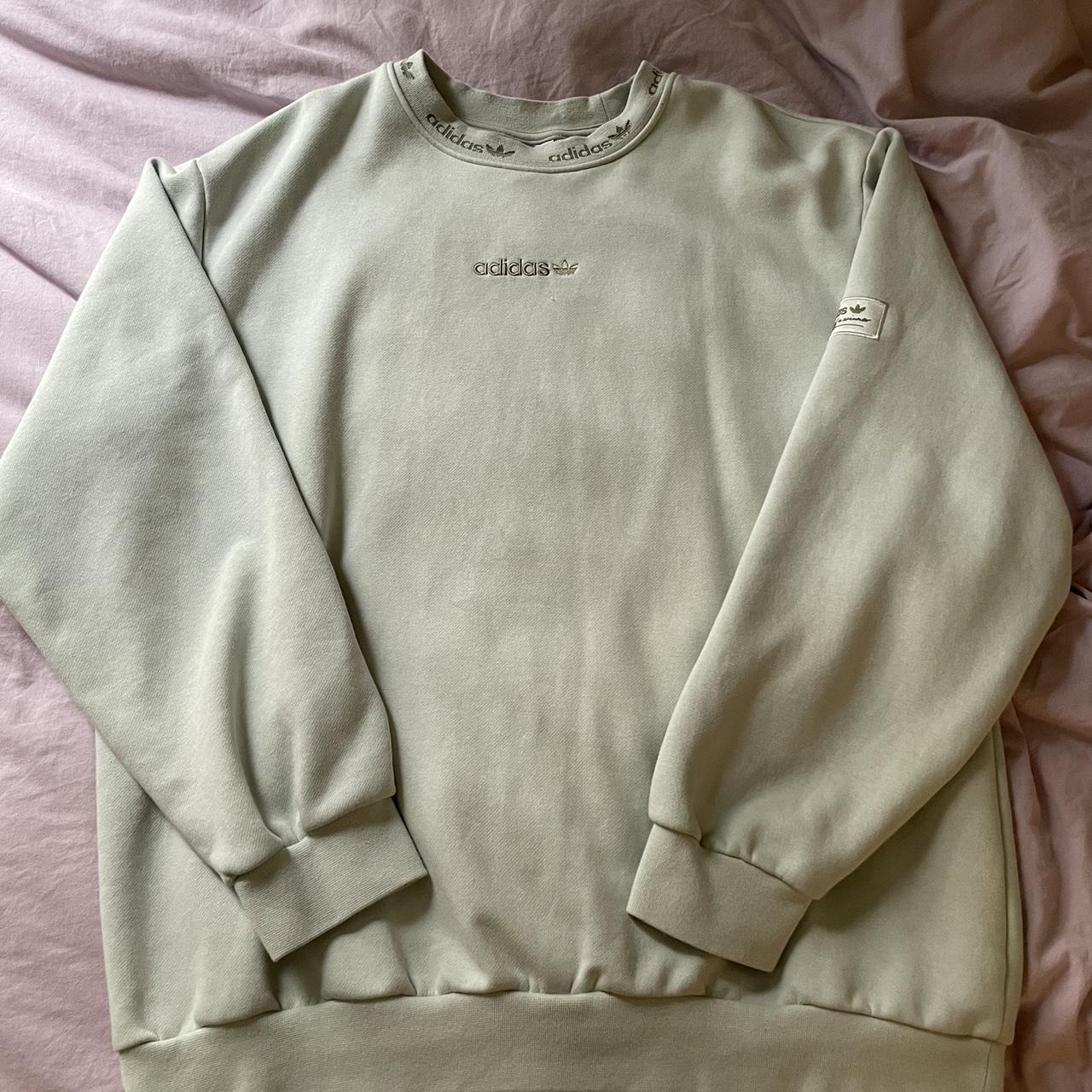 adidas originals mens linear label trefoil... - Depop