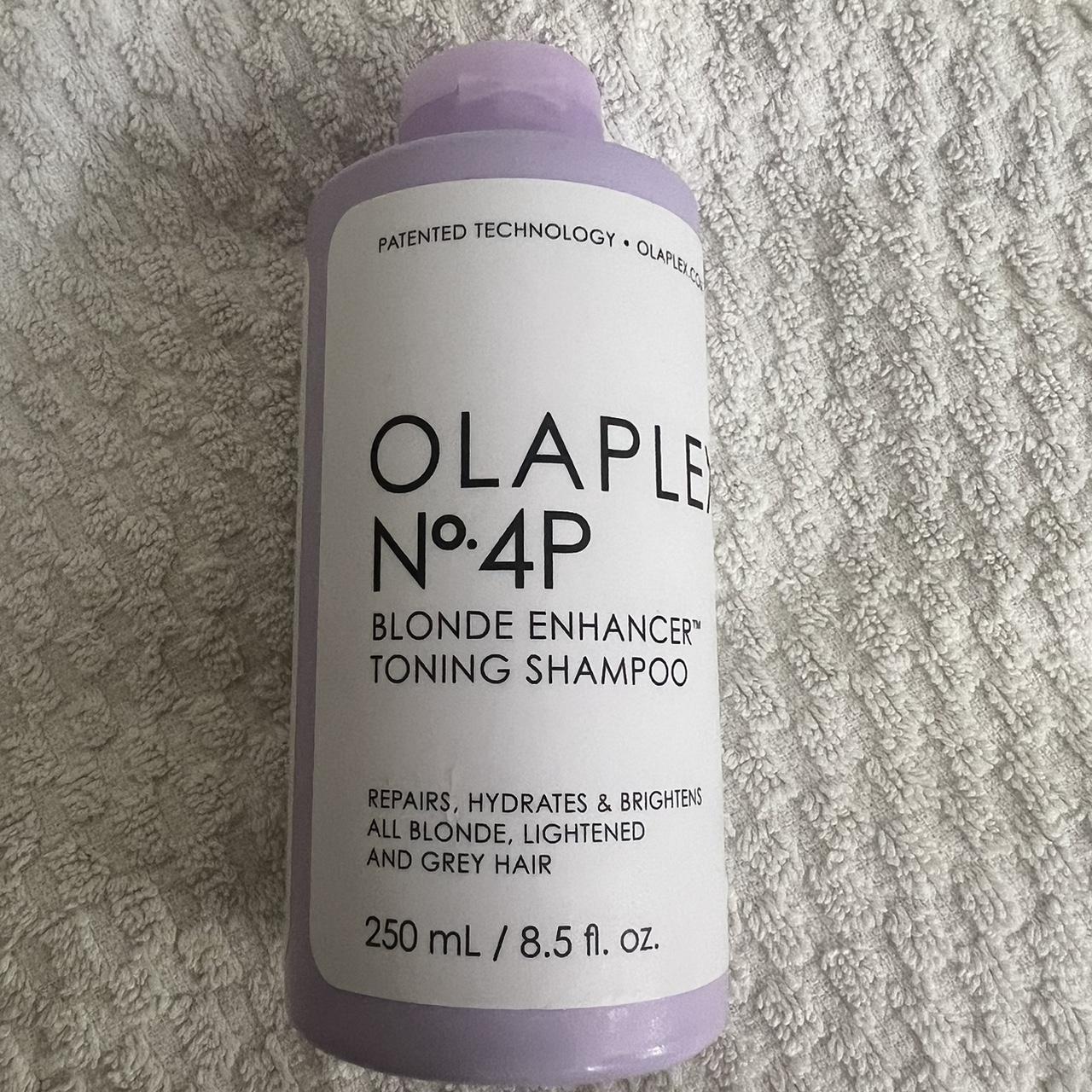 olaplex no 4 blonde enhancer purple shampoo never... - Depop