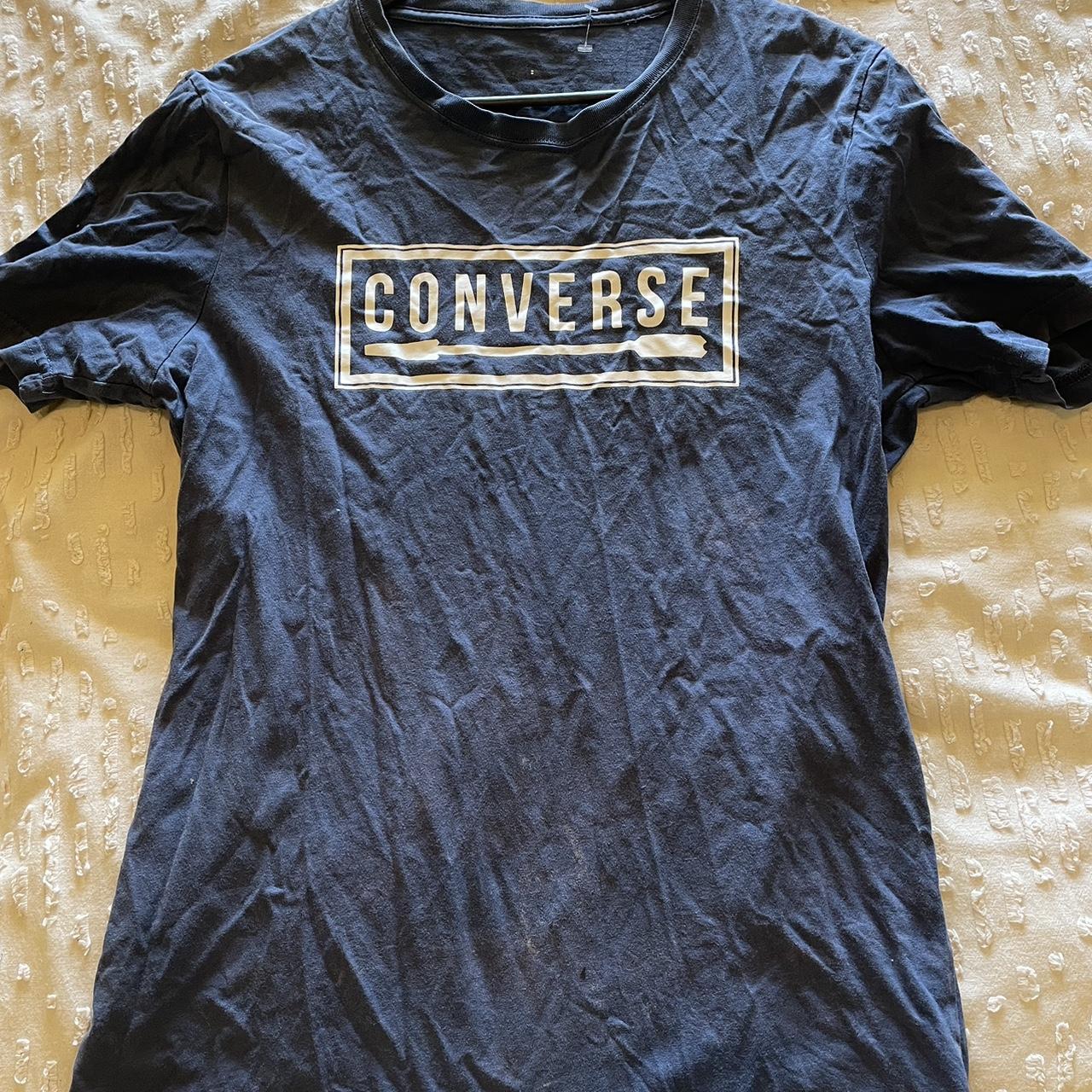 Converse shirt small stain - Depop