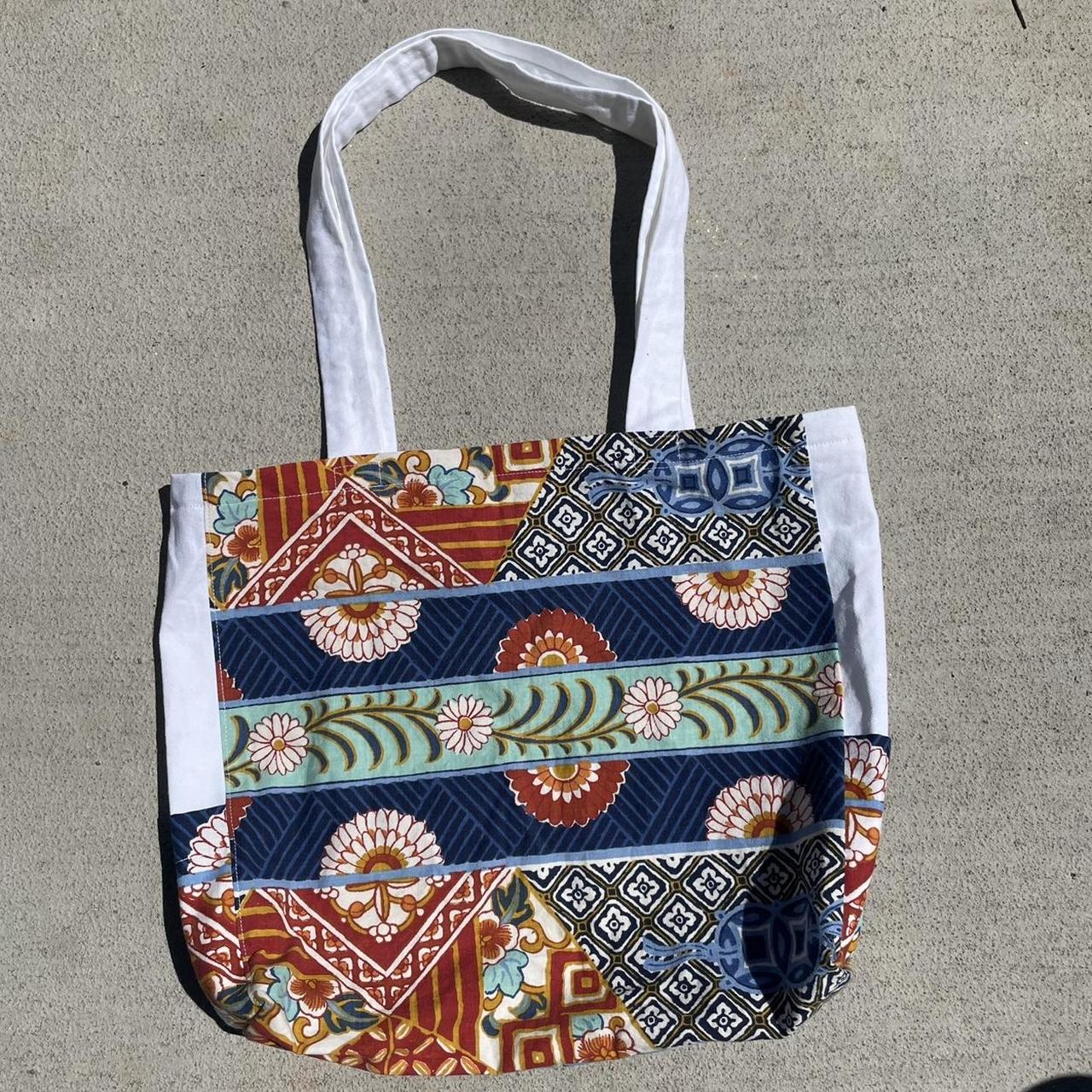 Up cycled tote bag made from upcycled materials.... - Depop