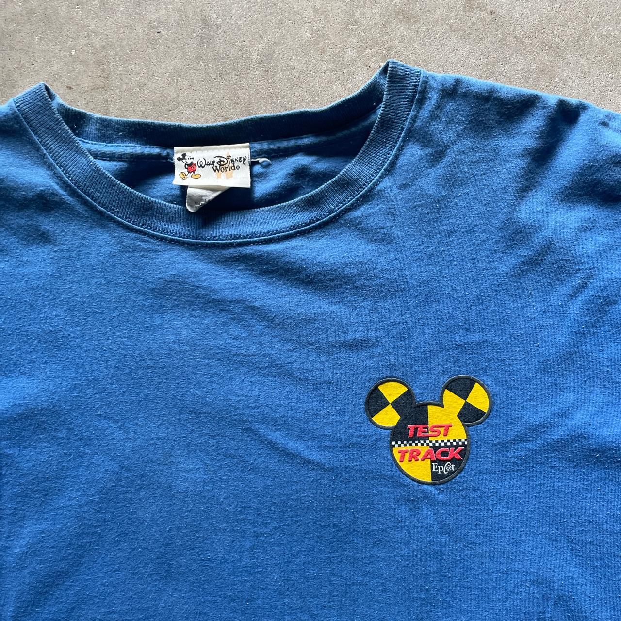 2000s disney test track epcot tshirt size... - Depop